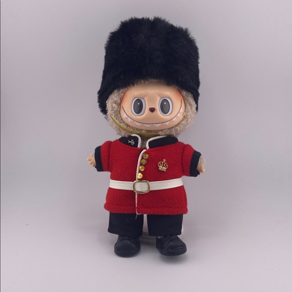 Royal Guard Outfits For Labubu V1/V2/V3,5pcs(Hat+Coat… - Gem